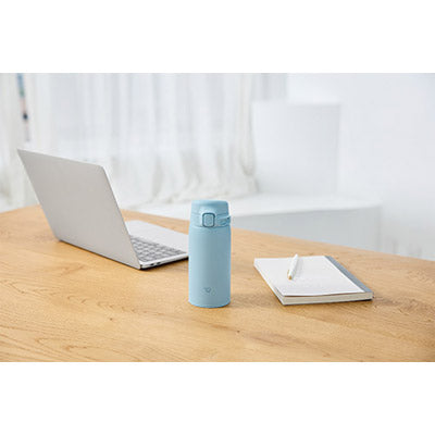 象印 ワンタッチステンレスマグ(360ml)(パウダーブルー)(SU-BA36) — 販促品ならノベルティ本舗
